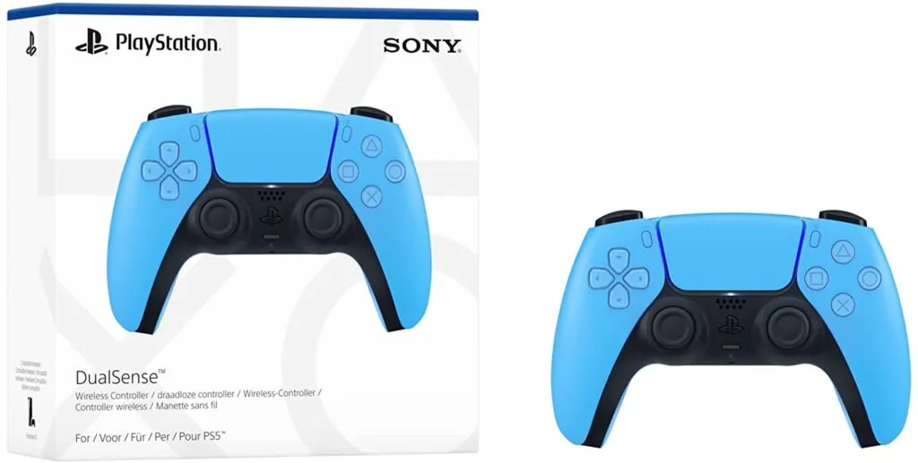 Sony PlayStation 5 DualSense Wireless Controller - Starlight Blue ...