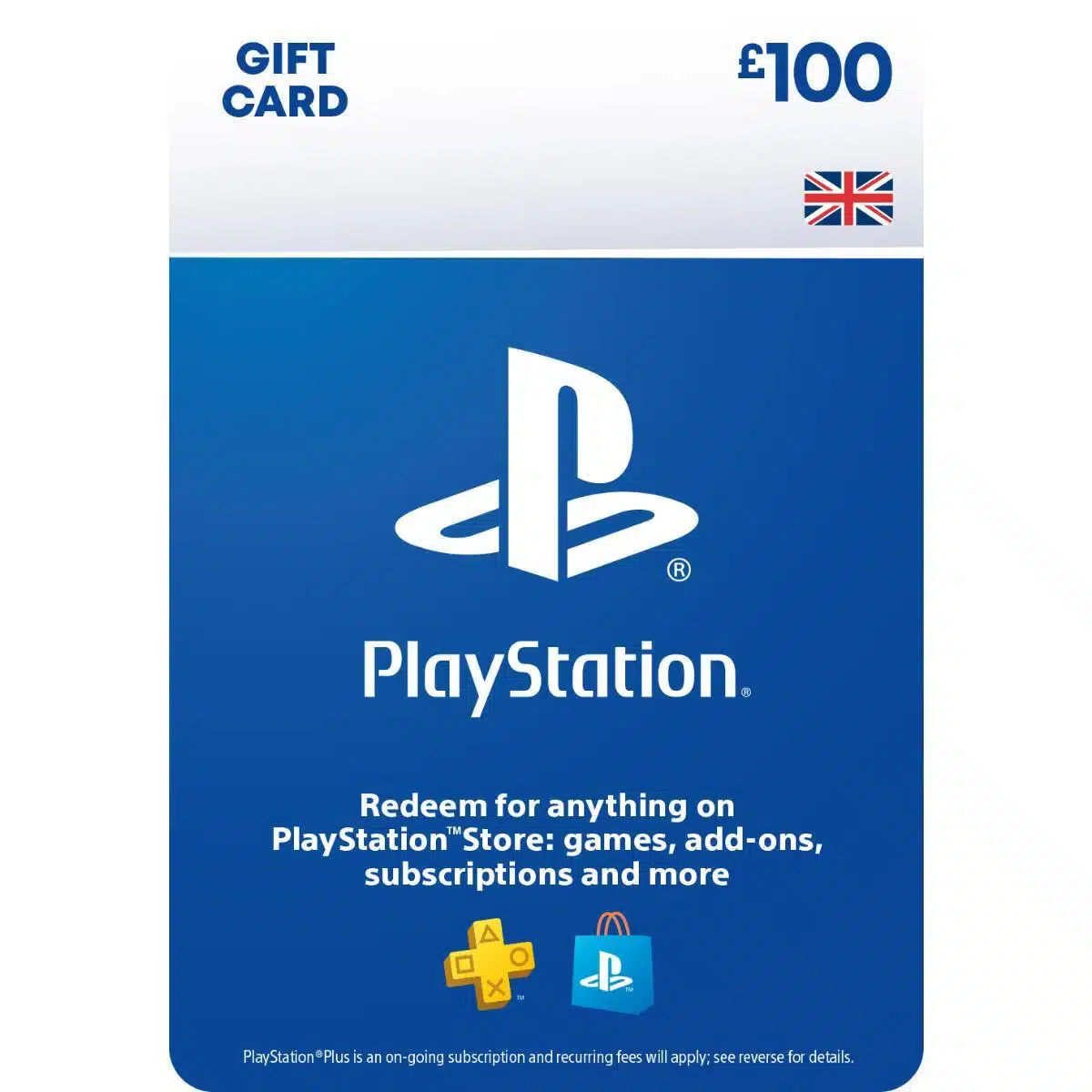 £100 PlayStation Store Gift Card - Digital Code | Monster Shop